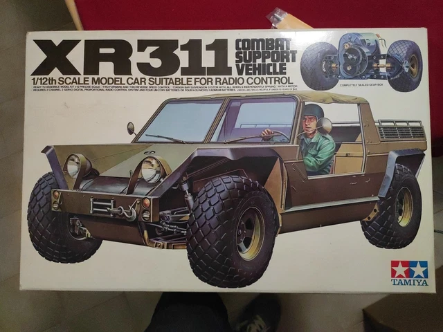 TAMIYA 58004 RC XR311 Combat Support Vehicle Vintage 1977 £217.92 ...