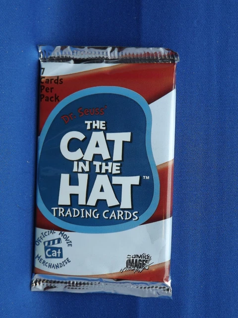 COMIC IMAGES DR Seuss The Cat In The Hat Trading Cards 1 unopened pack ...