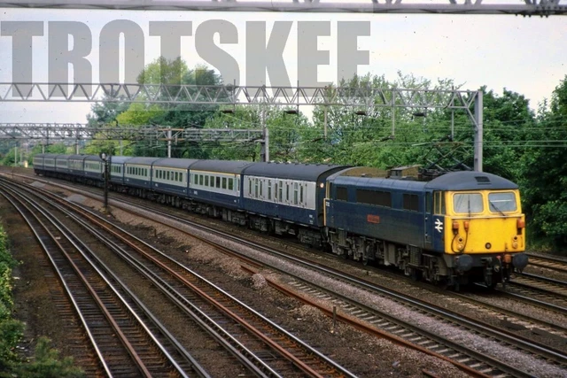 35MM SLIDE BR British Railways Electric Loco Class 87 87002 1979 ...