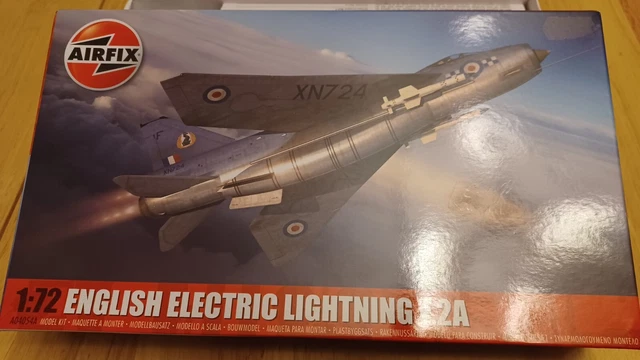 AIRFIX 1/72 ENGLISH ELECTRIC LIGHTNING F.2A £16.31 - PicClick UK