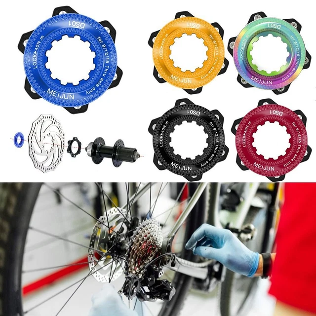 HUB CENTER LOCK Conversion Bike Centerlock 6-Hole Adapter Disc Brake ...