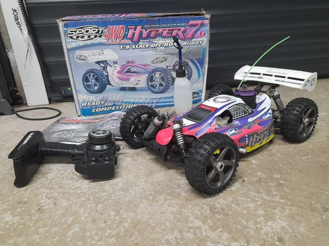 1/8TH HOBAO HYPER 7 RTR sport 4wd off road nitro rc car buggy radio ...