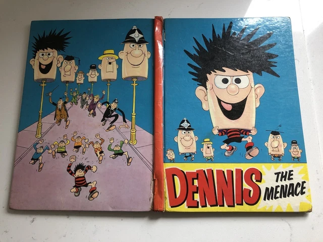 *RARE* DENNIS THE MENACE FROM THE BEANO ANNUAL 1962 comic book vintage Dandy EUR 56,16 - PicClick IT