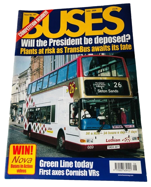 MAGAZINE BUSES BUS Mag June 2004 ra £4.79 - PicClick UK