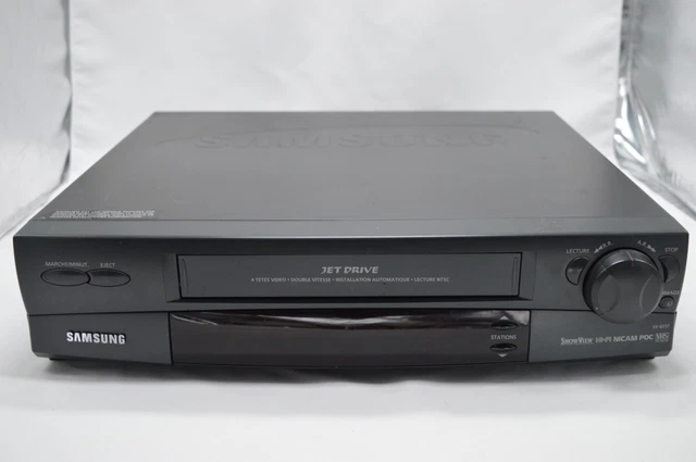 MAGNÉTOSCOPE LECTEUR CASSETTE enregistreur recorder VHS K7 Samsung 605 ...