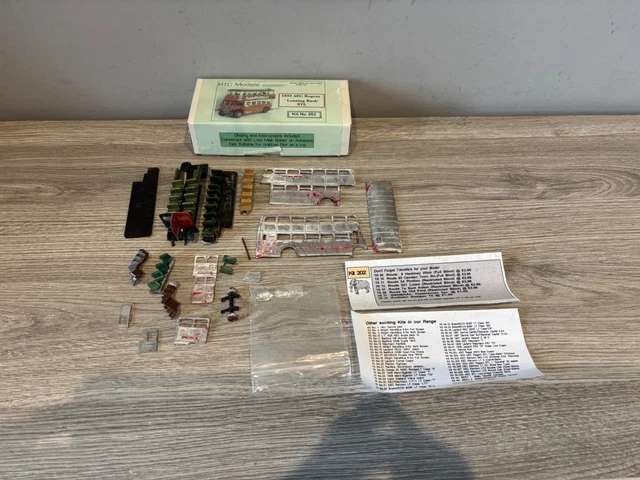 RTC MODELS NO.202 1933 AEC Regent STL Bus model kit 4mm Scale Spares ...