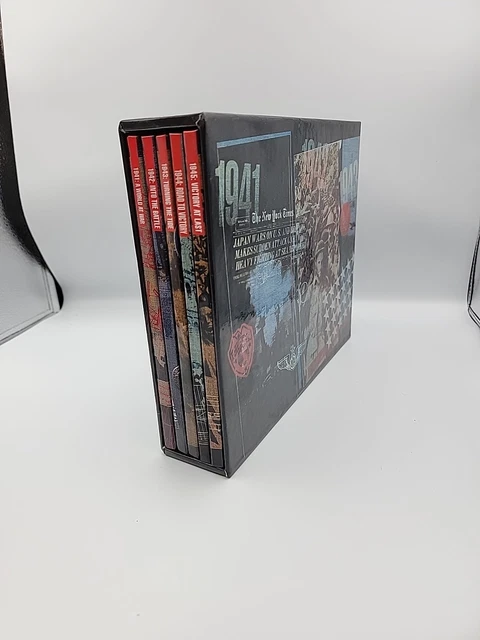 WORLD WAR II Remembered: 5 Volume USPS Book Set -Slip Case & Books Only ...