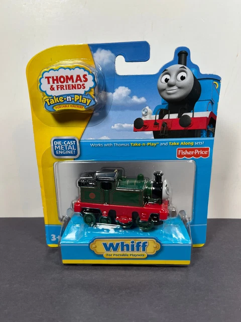 THOMAS & FRIENDS Take N Play Take Along WHIFF train 2010 prix pêcheur ...
