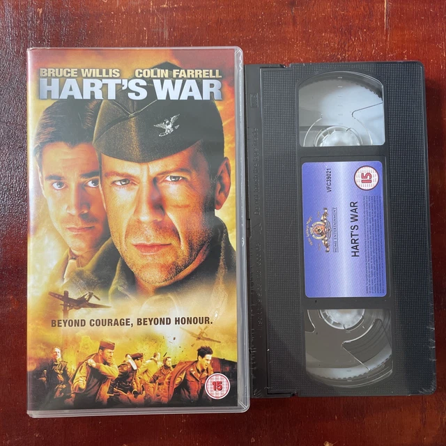 HART’S WAR VHS Video Tape - Bruce Willis, Colin Farrell - MGM 2001 £5. ...