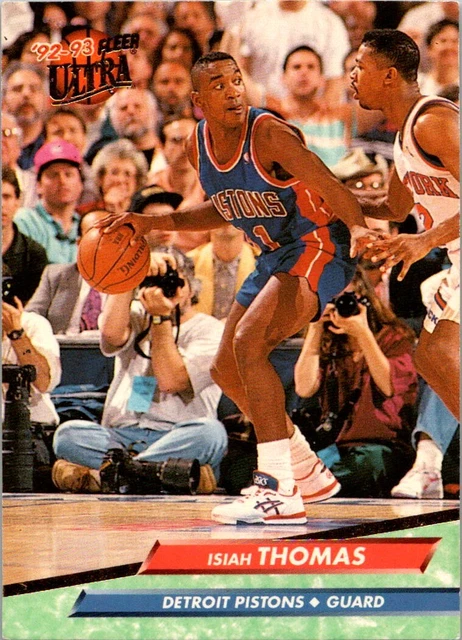 1992-93 ULTRA ISIAH Thomas Detroit Pistons #59 EUR 1,66 - PicClick FR