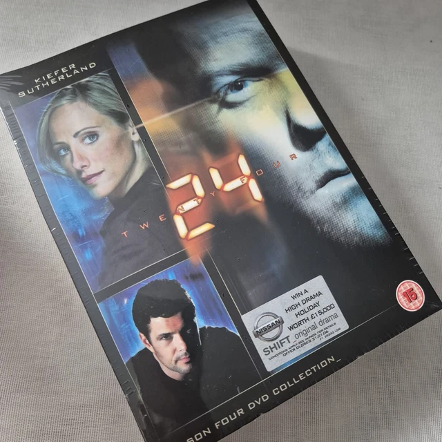 24 TWENTY FOUR Season Four Complete Boxset Region 2 PAL Age 15+ Brand ...