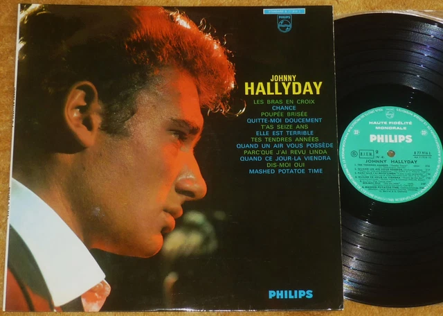 JOHNNY HALLYDAY, & Johnny Hallyday" Philips B 77.916 L EX+ EUR 25,00 ...