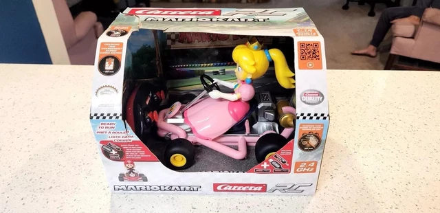 CARRERA~RC MARIO KART Princess PEACH Pipe Kart Remote Control Car, 2 ...