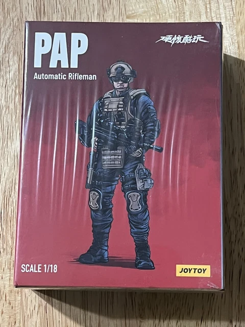 JOYTOY PEOPLE'S ARMED Police (PAP) Fusilero automático Figura de acción ...