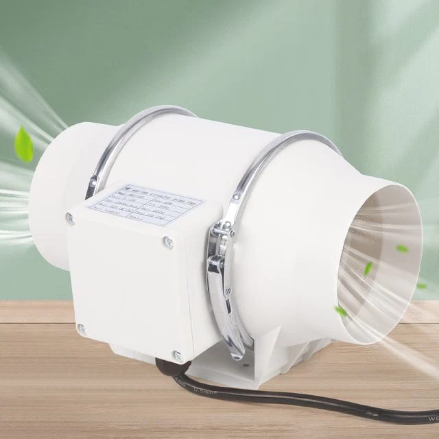 100MM ROHRVENTILATOR ABLUFTVENTILATOR Belüftung Und Abluftgebläse ...