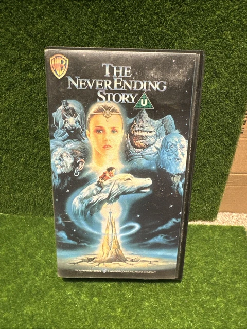 THE NEVER ENDING Story VHS Video - classic retro Warner Home Video rare ...