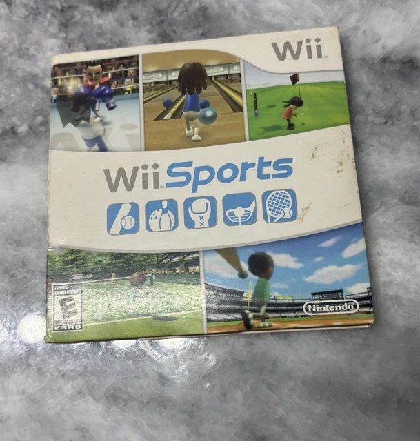WII SPORTS (NINTENDO Wii, 2006) Sleeve w/Manual TESTED £24.83 - PicClick UK