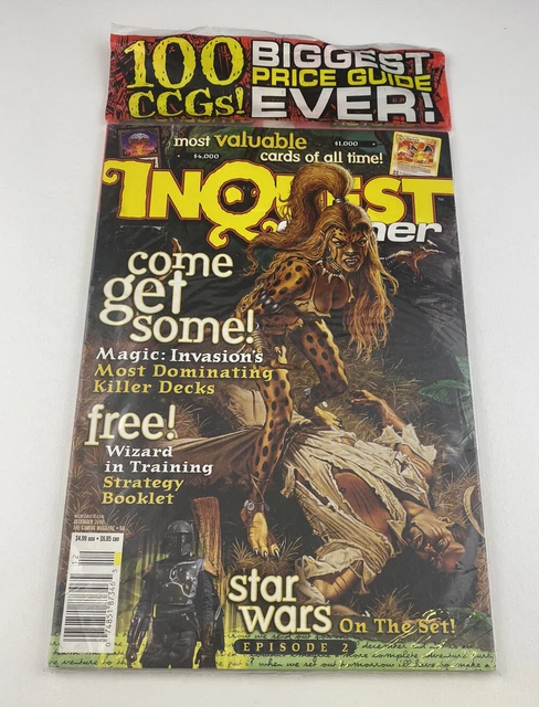 INQUEST GAMER MAGAZINE #68 Dec 2000 CCG'S Magic The Gathering Pokémon ...