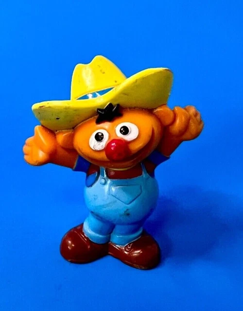 SESAME STREET ERNIE Farmer/Cowboy Figure/Toy Henson $8.88 - PicClick CA