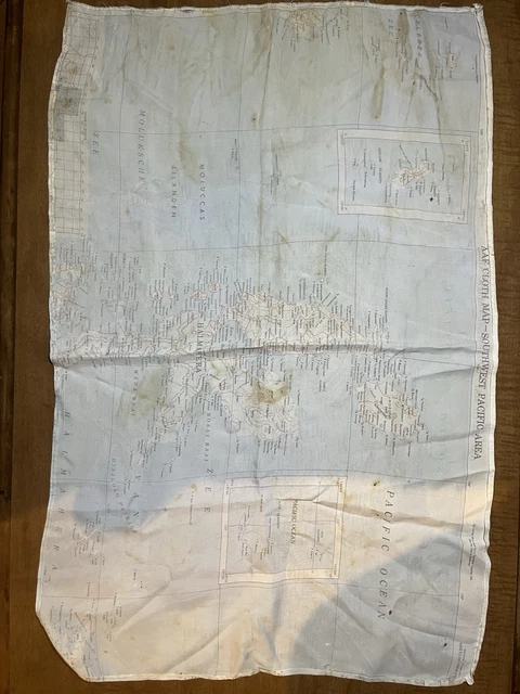 WW2 USAAF SILK Escape Map £78.72 - PicClick UK