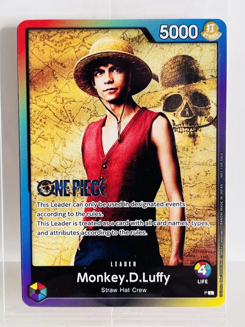 ONE PIECE CARD Game Monkey D Luffy Leader TWO LEADERS Sealed PROMO English PL EUR 40,76 ...