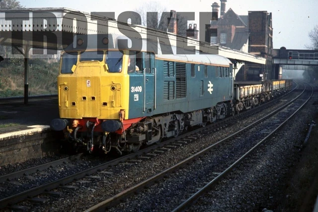 35MM SLIDE BR British Railways Diesel Loco Class 31 31409 Water Orton ...