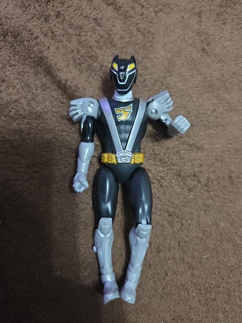 MIGHTY MORPHIN POWER Rangers RPM Black Wolf Ranger Action Figure 5" £4. ...