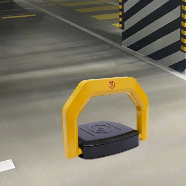 FOLDING AUTOMATIC PARKING Lock Driveway Security Car Barrier Lock ...