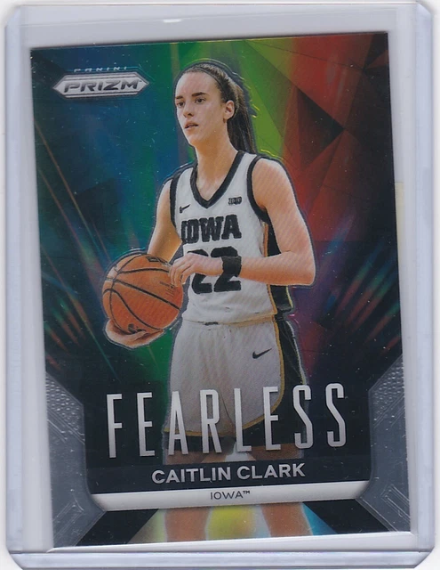 CAITLIN CLARK 2024 Panini Caitlin Clark Collection Fearless Prizm ...