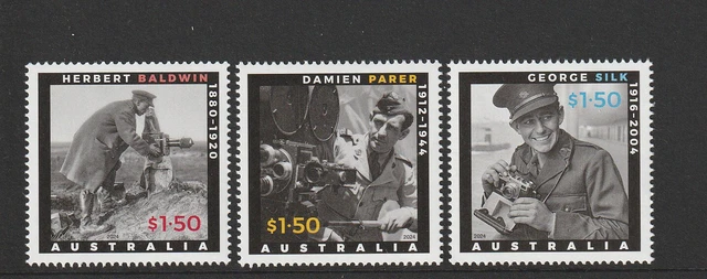 AUSTRALIA 2024 : Anzac Day 2024 : Picturing War - Stamps - Design Set ...