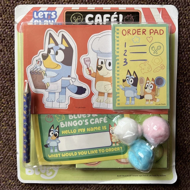 BINGO & BLUEY Kids Cafe Play Set New FREE P&P £10.99 - PicClick UK