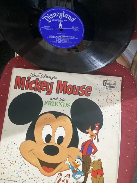 WALT DISNEY MICKEY Mouse Vinyl Lp £26.72 - PicClick UK