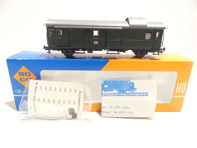 ROCO H0 4204 Gepäckwagen Pwi der DB in OVP P1795 EUR 9,99 - PicClick DE