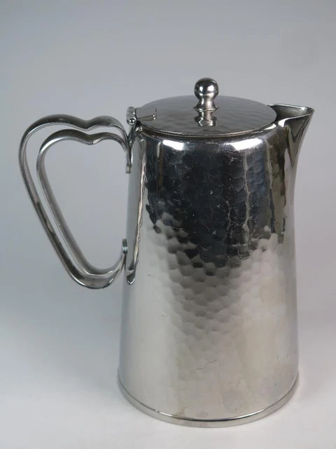 VINTAGE OLD HALL 'Warwick' Hammered Stainless Steel Water Jug 1960s EUR ...