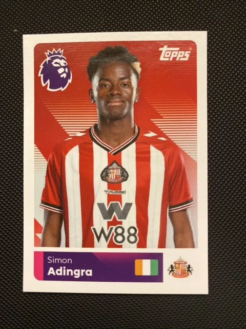 TOPPS PREMIER LEAGUE stickers 2025/26 - Simon Adringa - No.465 £1.79 ...
