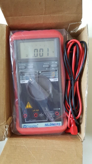 NEWLEC NLDMM2 (MEGGER M5097) Digital Multimeter £49.99 - PicClick UK