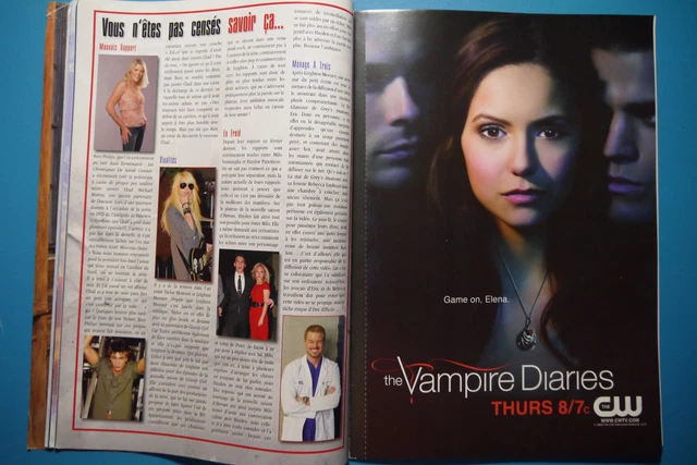 SERIES MAG N° 61 Complet posters cartes Desperates gossip girl Vampires ...