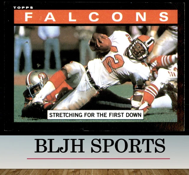 1985 TOPPS #10 Falcons Team Leaders TL Atlanta Falcons EUR 1,72 ...