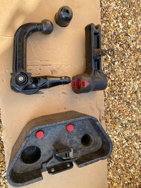 RANGE ROVER L322 Genuine Westfalia receiver and detachable swan neck ...