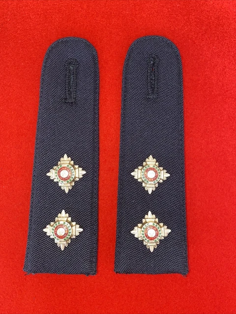 BRITISH ARMY OFFICERS LT Rank Shoulder Boards No1 Dress Uniform Jacket ...