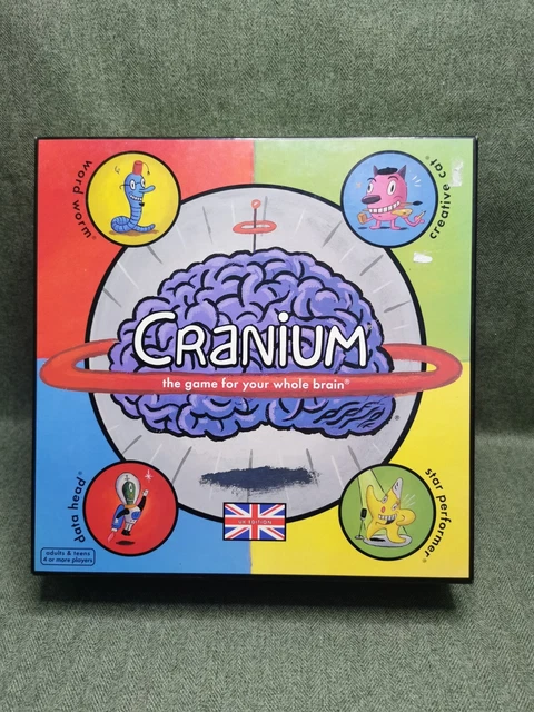 ORIGINAL CRANIUM BOARD Game Family 2002 The Game For Your Whole Brain £ ...