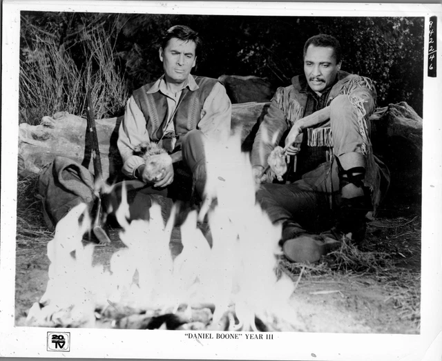 ORIGINAL CINEMA VINTAGE Still Photo Tv Show Daniel Boone Year Iii Fess ...