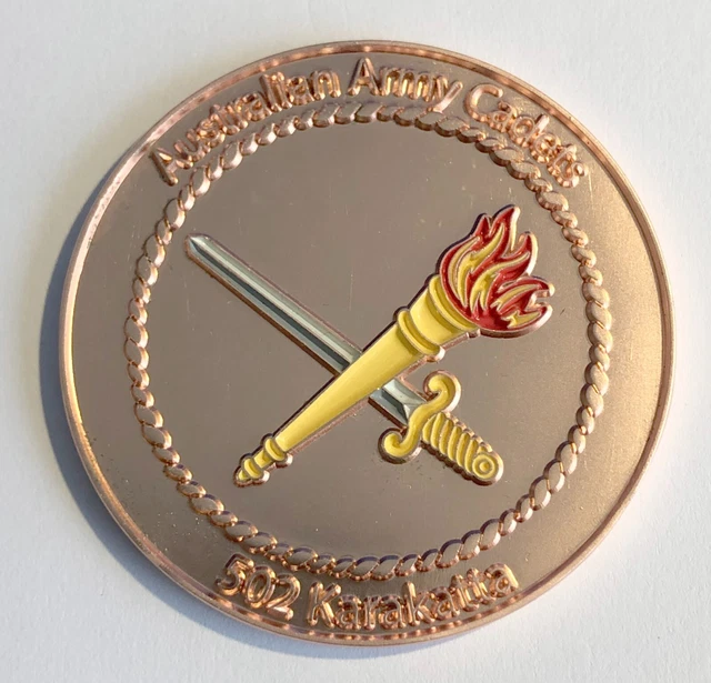 AUSTRALIAN ARMY CADETS 502 Karakatta Challenge Coin New $25.00 ...