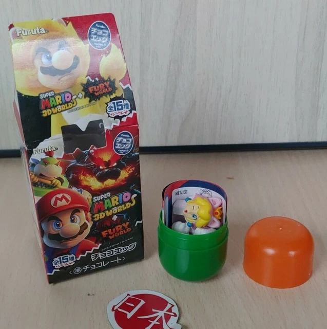 NEW 2021 FURUTA Japan Super Mario 3D World + Fury Egg #4 Cat Peach ...