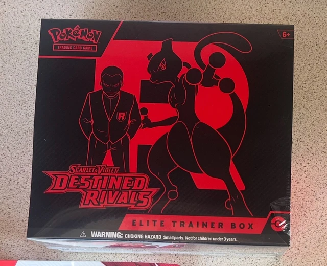 POKEMON TCG DESTINED Rivals ETB Elite Trainer Box Sealed £75.60 ...