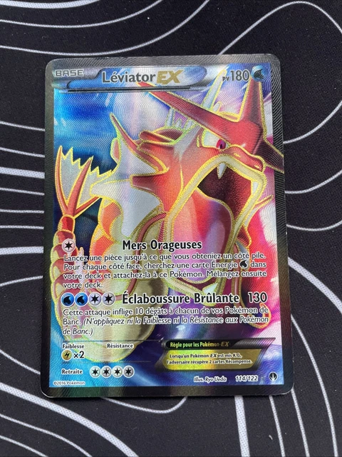 CARTE POKÉMON LÉVIATOR EX 114/122 XY09 - Rupture Turbo FR EUR 42,00 ...