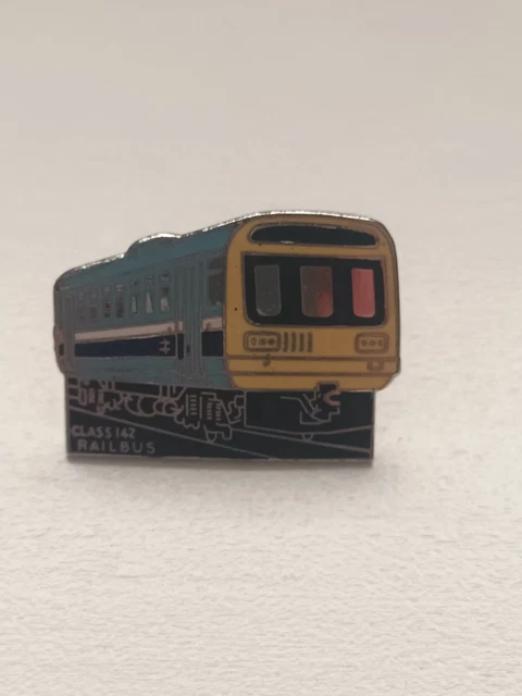 BRITISH RAIL CLASS 142 Pacer Railbus Enamel Pin Badge Brooch Pin ...