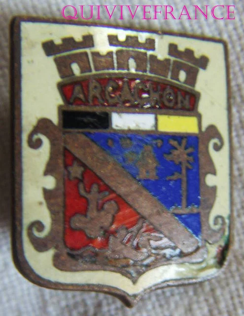 BG13669 - INSIGNE Badge Blason Arcachon EUR 9,99 - PicClick FR