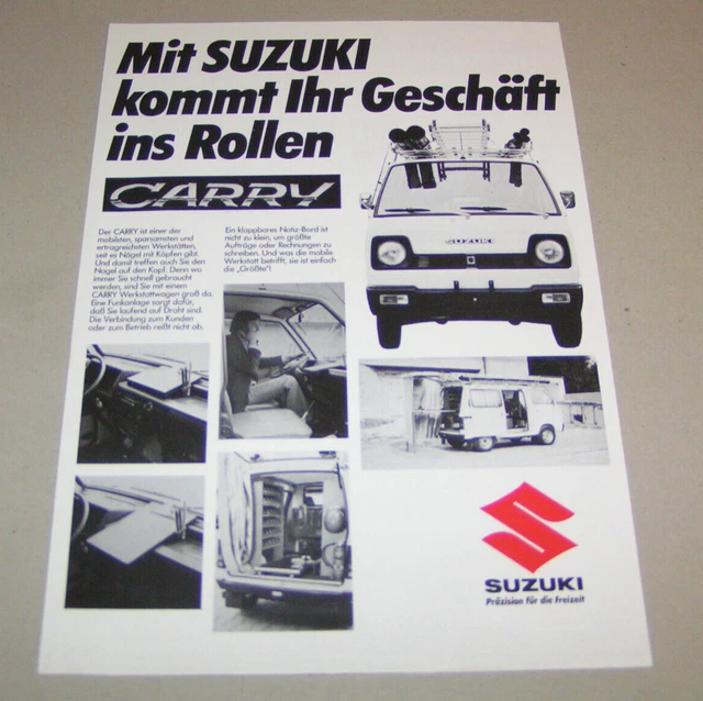PROSPECTUS/BROCHURE - SUZUKI Carry St 90V - Edition 1981 $19.42 ...