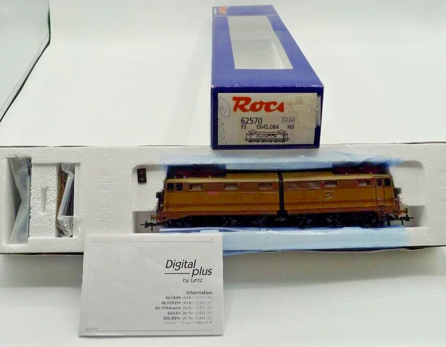 ROCO LOCOMOTIVE ÉLECTRIQUE E645.084 Fs Ho Référence 62570 EUR 160,00 ...